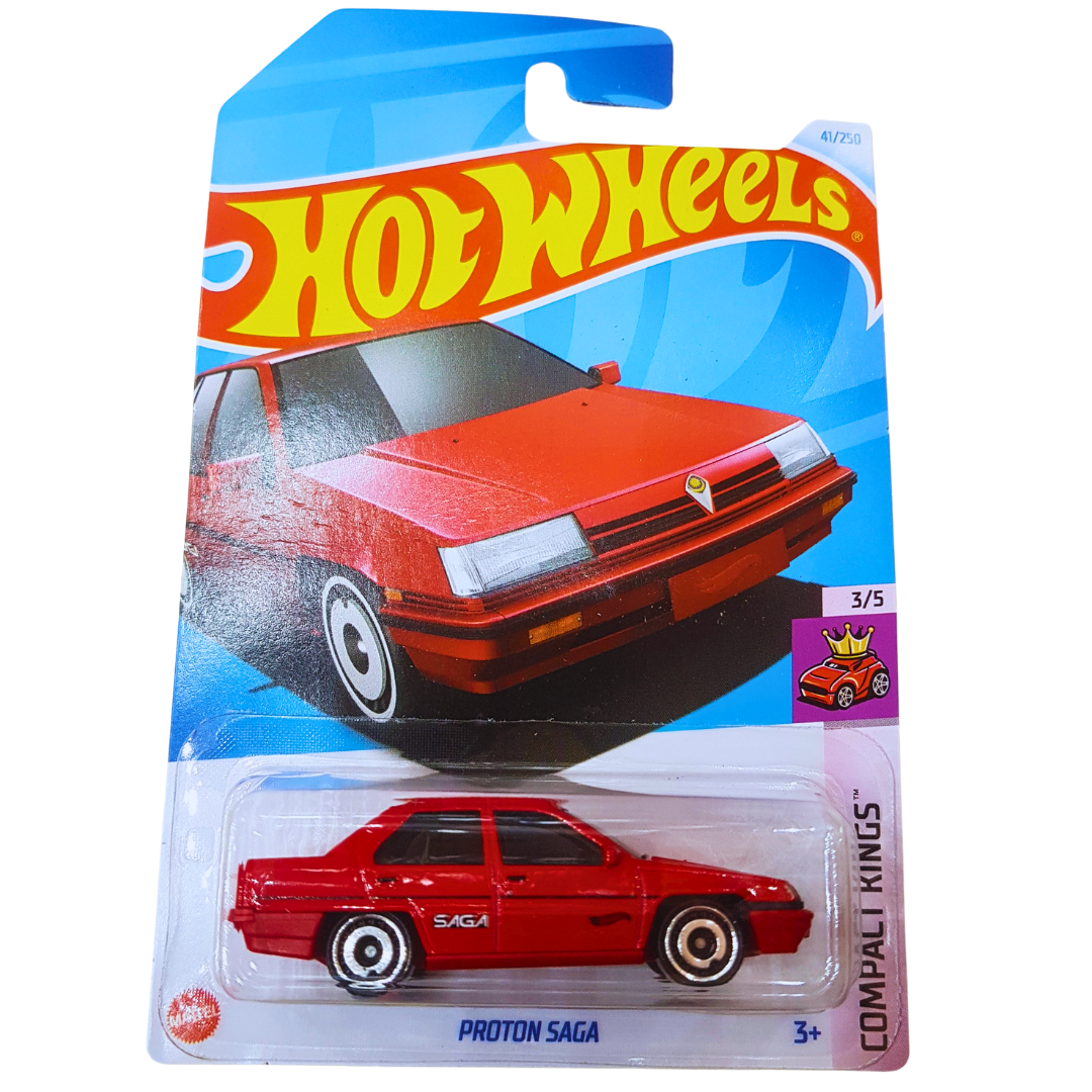 Hot Wheels Proton Saga Die-Cast Car - Compact Kings Series – One Shop ...