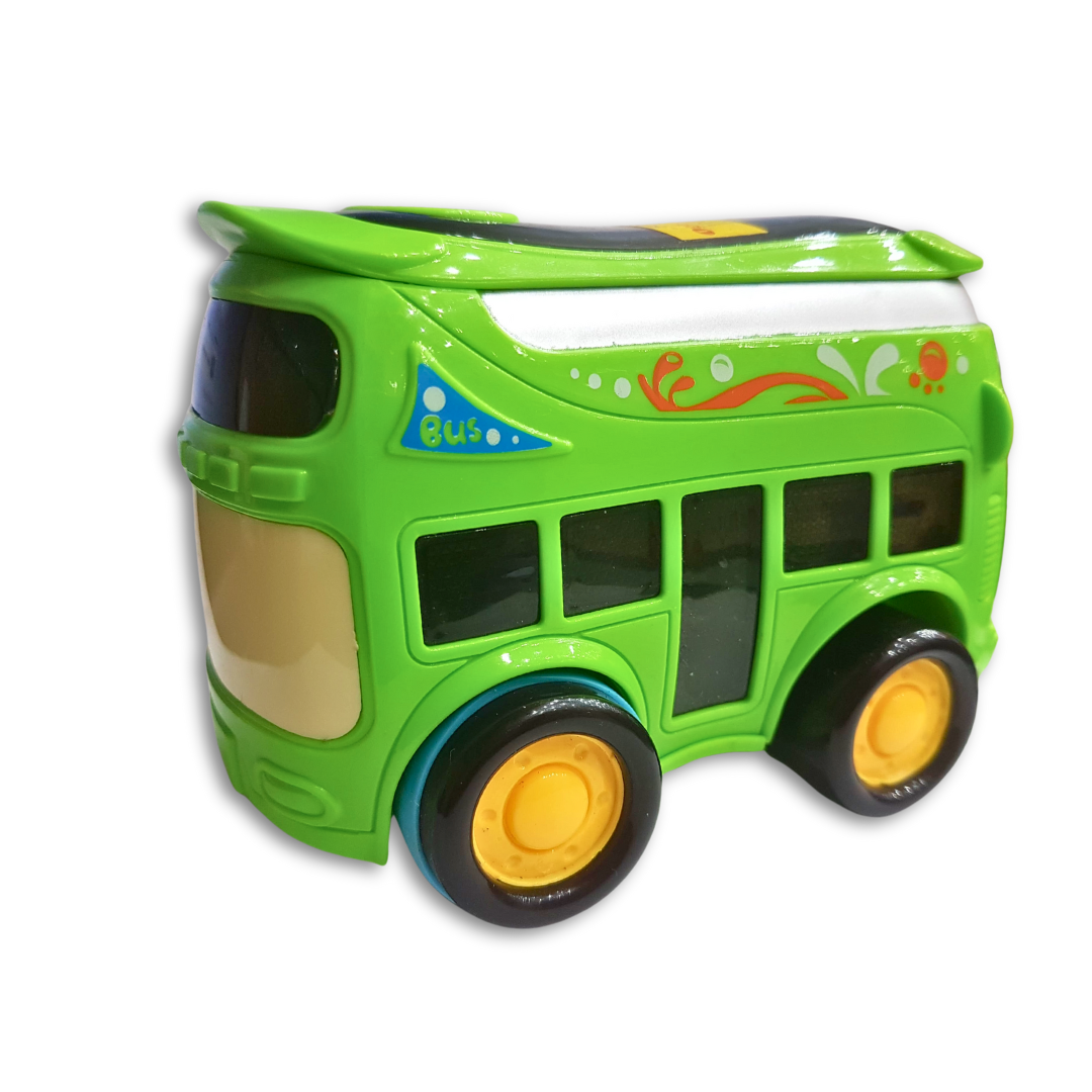 Colorful Baby School Bus with Light and Sound for age 3 Year – One Shop ...